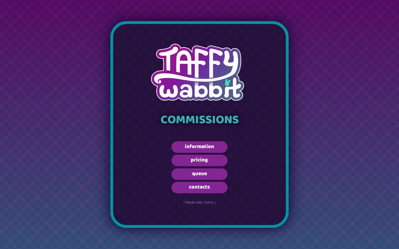 taffywabbit comm info